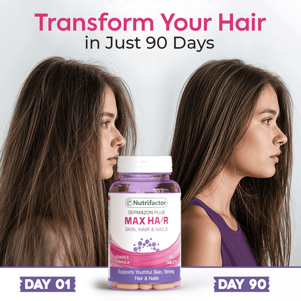 Max hair - Complete formula for Hair, Skin & Nails – Nutrifactor Gulf